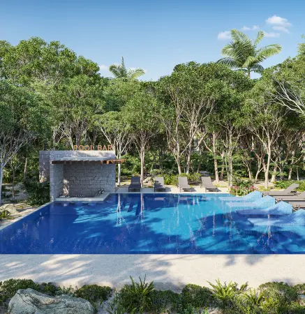 Departamentos en Puerto Morelos | Selva Escondida II