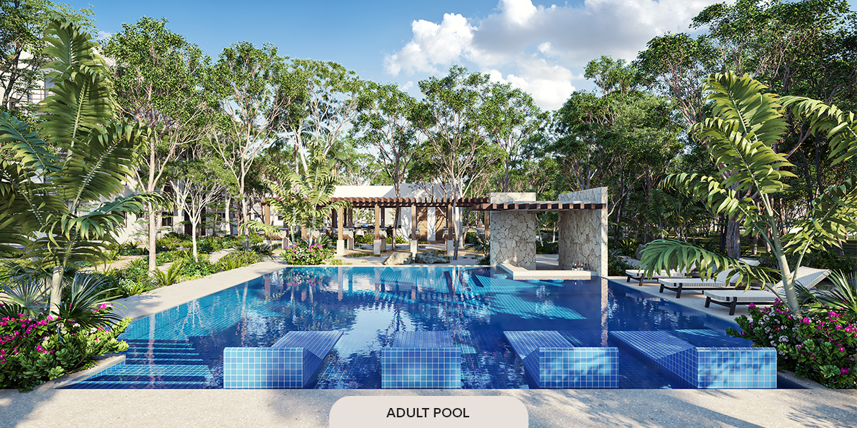 Condominums in Puerto Morelos | Selva Escondida II